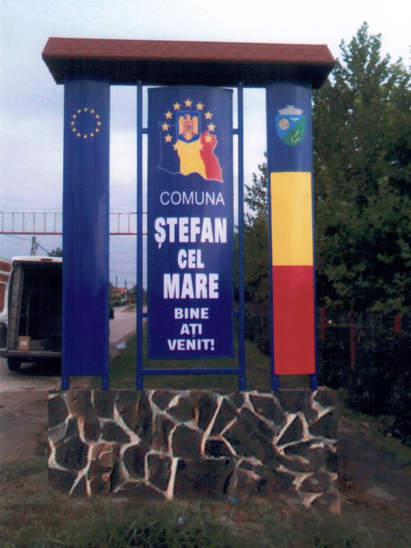 Panou intrare/ieŞire localitate - Manilcom.ro