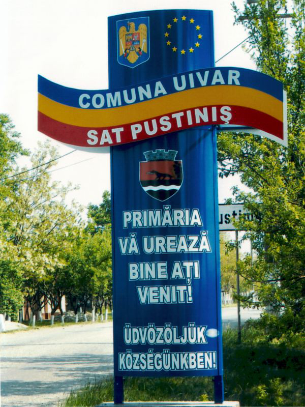 Panou intrare/ieŞire localitate - Manilcom.ro